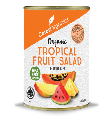 Ceres Organic Tropical Fruit Salad in Fruit Juice - 400g On-line | IE ...