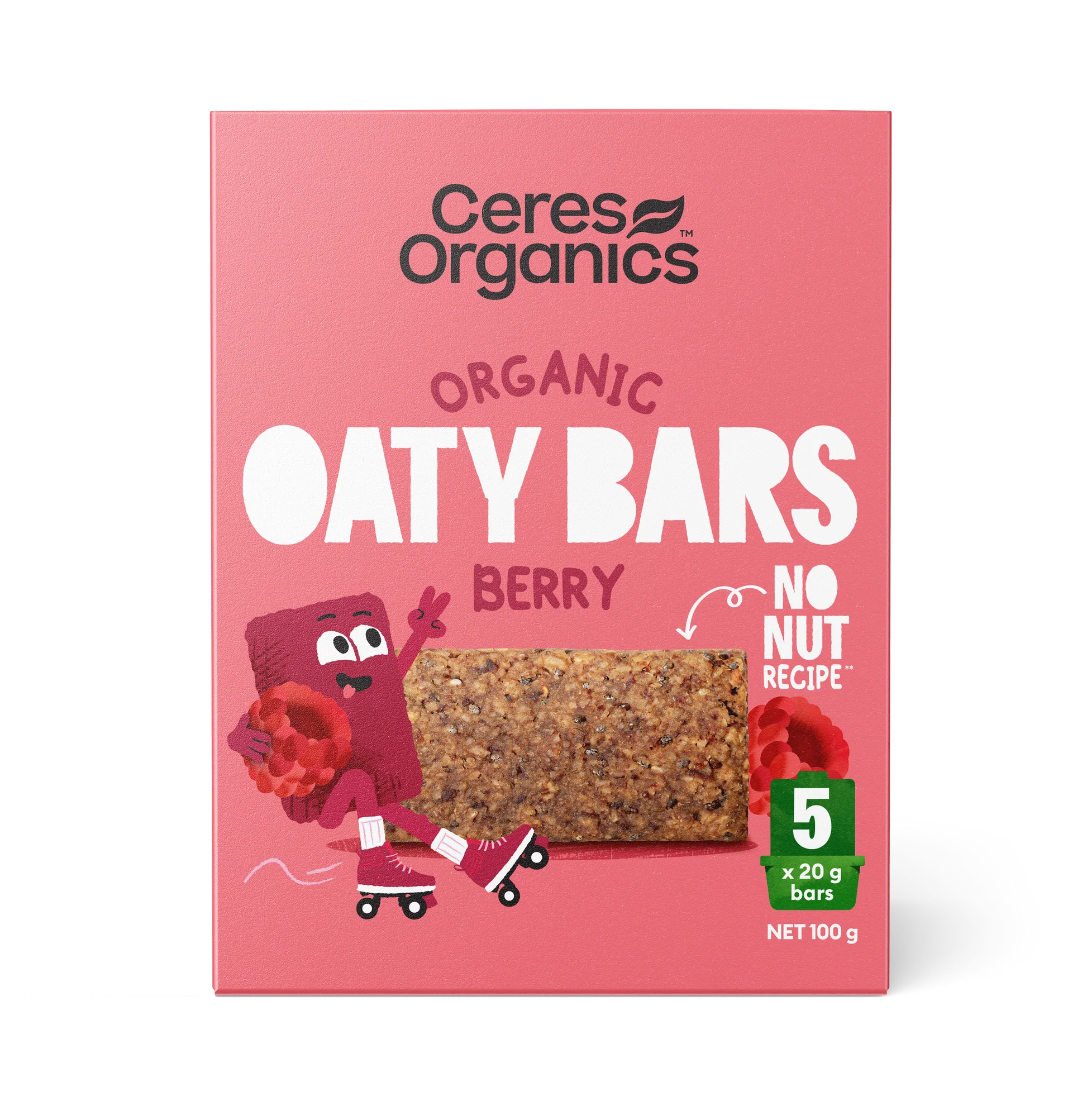 Ceres Organic Oaty Bars, Berry - 100g On-line | IE Produce. – ie-produce