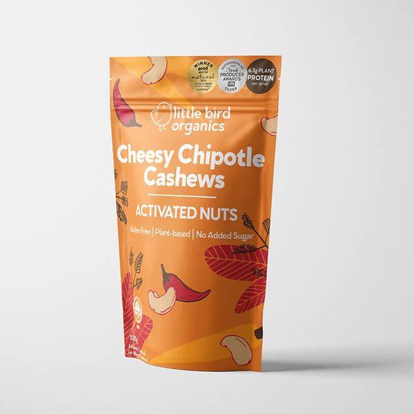 Little Bird Activated Nuts Cheesy Chipotle Cashews On-line | IE Produce ...