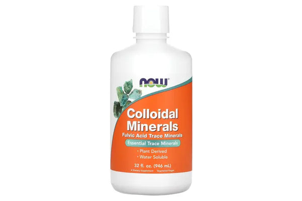 Now Colloidal Minerals Liquid 946ml Essential Trace Minerals On-line ...