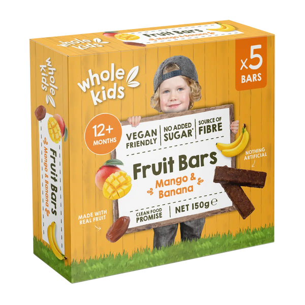 Whole Kids Bars Mango & Banana Multipack 5 x 30g On-line | IE Produce ...