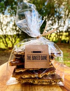 The Baked Dane's Dessert Rice Knækbrød Dark chocolate On-line | IE ...