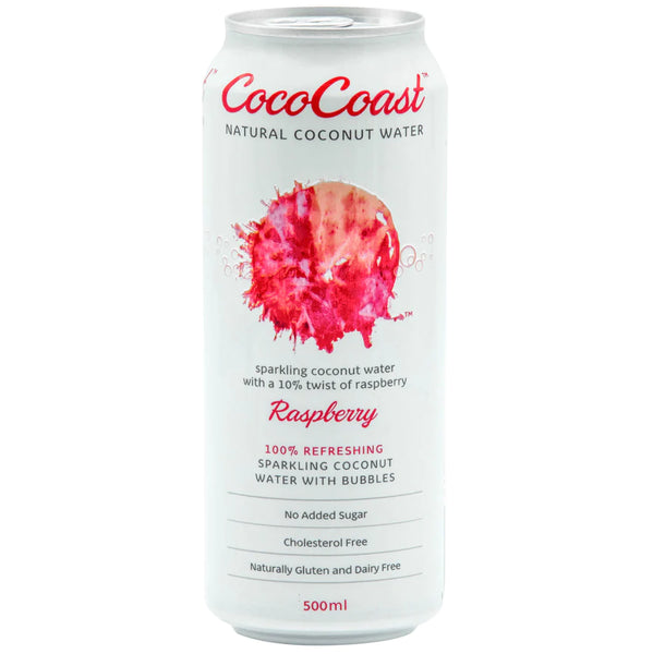 CocoCoast Raspberry Coconut Water 500ml On-line | IE Produce. – ie-produce