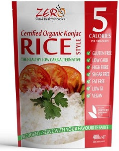 Zero Slim Rice Style 400gm 100% vegetable fibre On-line | IE Produce ...